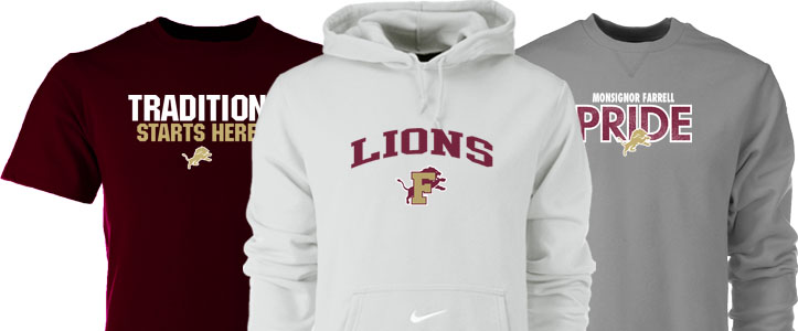 Monsignor Farrell High School Lions - Sideline Store - BSN Sports